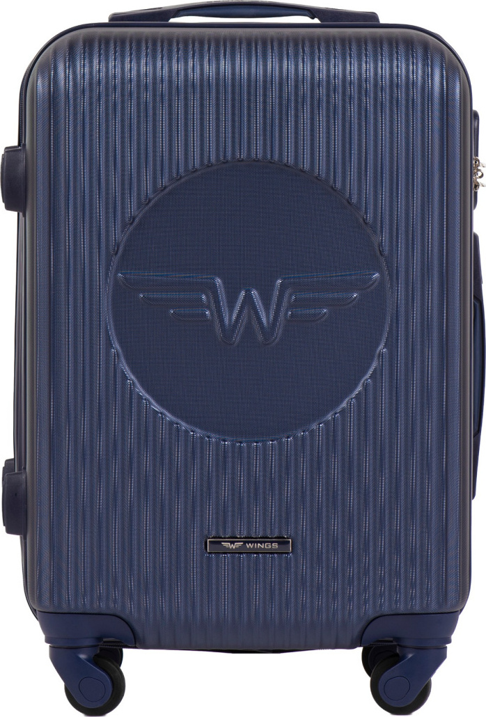 Moderný cestovný kufor WILL - vel. S - tmavomodrý | e-shop Maxmax.sk