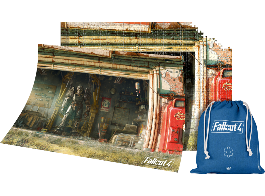 GOOD LOOT Puzzle Fallout 4 - Garage 1000 dielikov | MAXMAX.sk